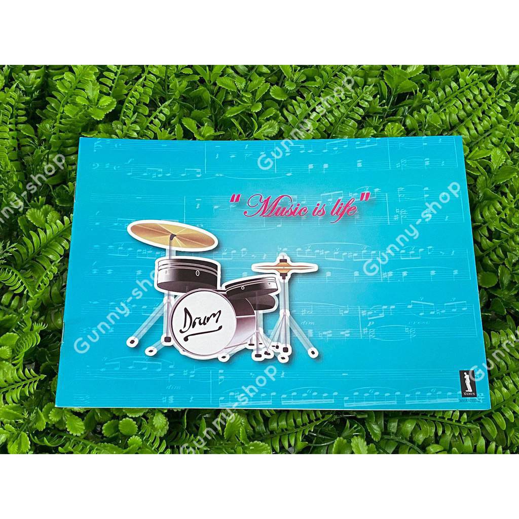 สมุดโน๊ตเพลง VENUS โน๊ตดนตรี MV 100แกรม/10แผ่นรวมปก (จำนวน 1 เล่ม) | Shopee Thailand