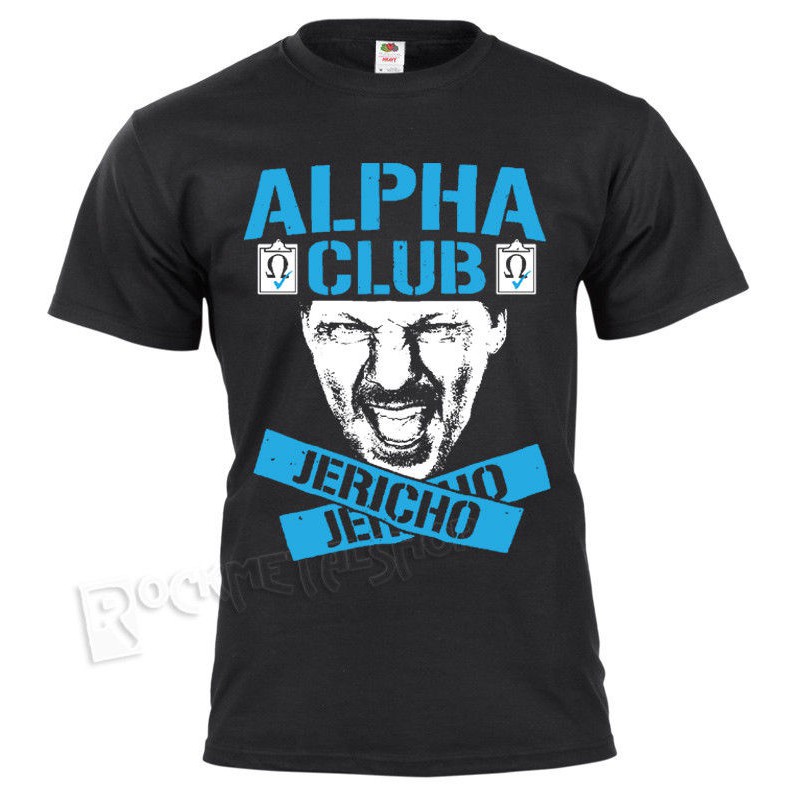 ใหม่ เสื้อยืด พิมพ์ลาย Alpha Club Wrestling Chris Jericho Bullet Kenny ...