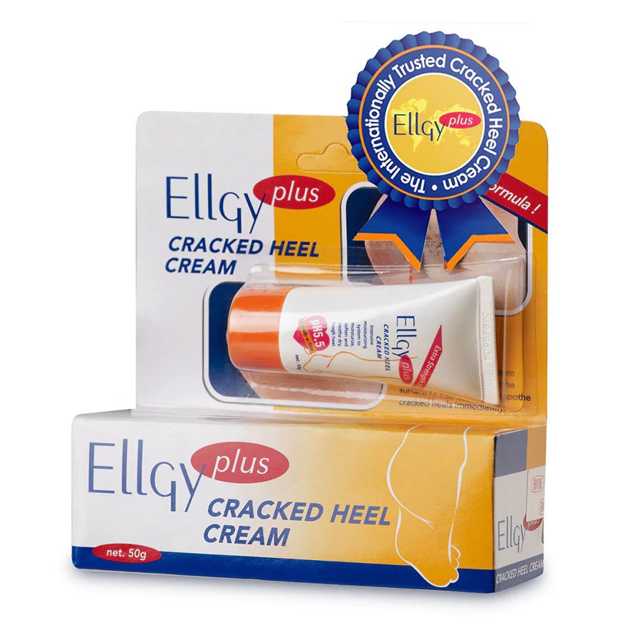 Ellgy Plus Cracked Heel Cream 50g แถมฟรี ขนาด 10g | Shopee Thailand