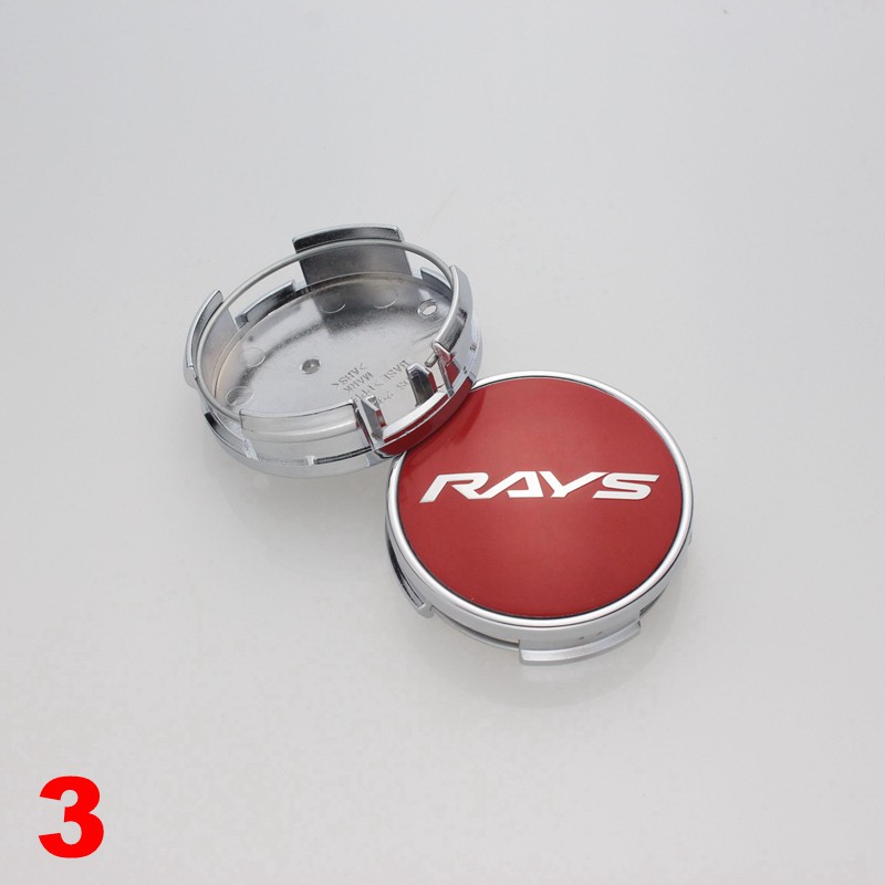 4ชิ้น ฝาครอบดุมล้อ RAYS VOLK ศูนย์ล้อหมวก 62มม VOLK โลโก้สัญลักษณ์สติก ...
