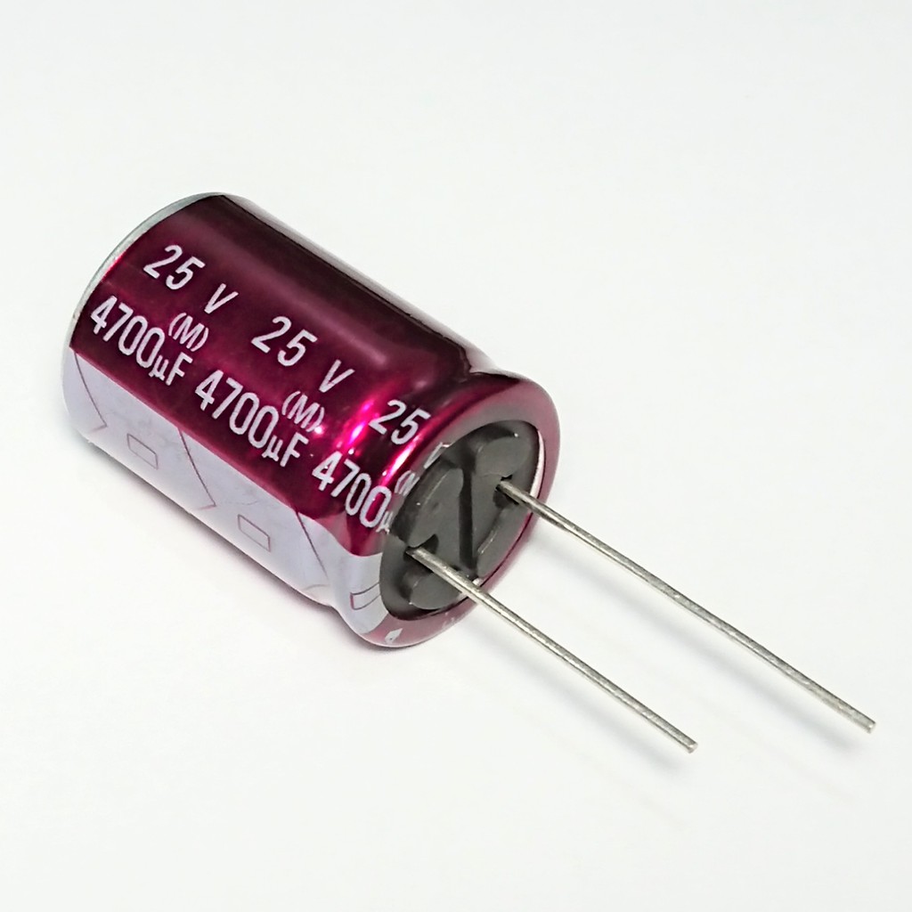 Capacitor คาปาซิเตอร์ 4700uF 25V 105°C เกรดออดิโอ Audio Grade ยี่ห้อ ...