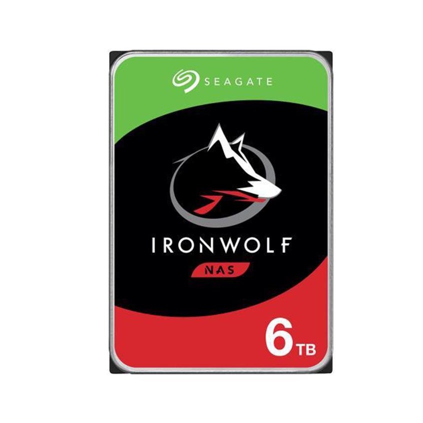 SEAGATE IRONWOLF 6TB NAS HDD 5400RPM ST6000VN001 Model : ST6000VN001_3Y ...