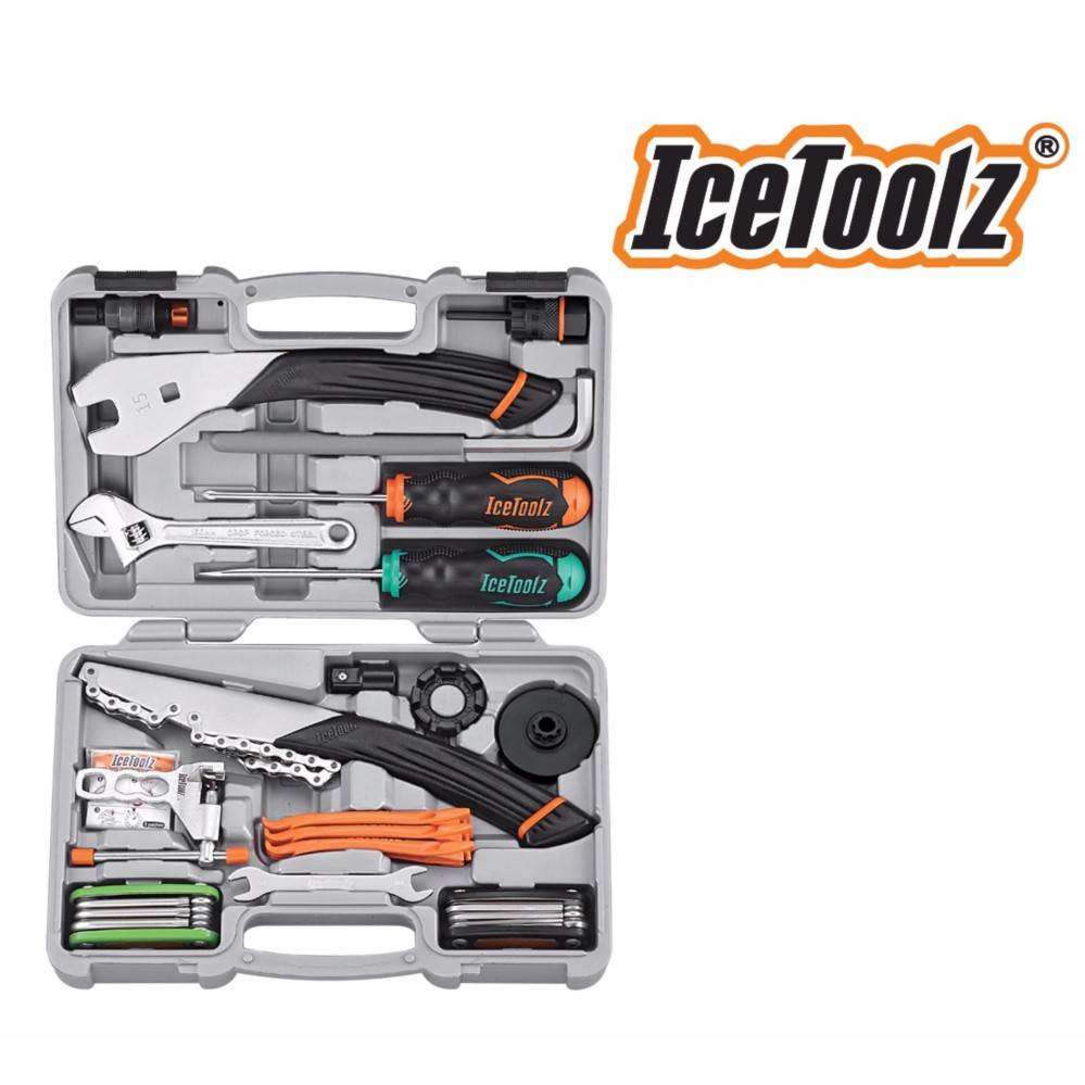 เครื่องมือจักรยาน ชุดเล็ก ICETOOLZ/ULTIMATE TOOL KIT BOX (82A8) | Shopee Thailand