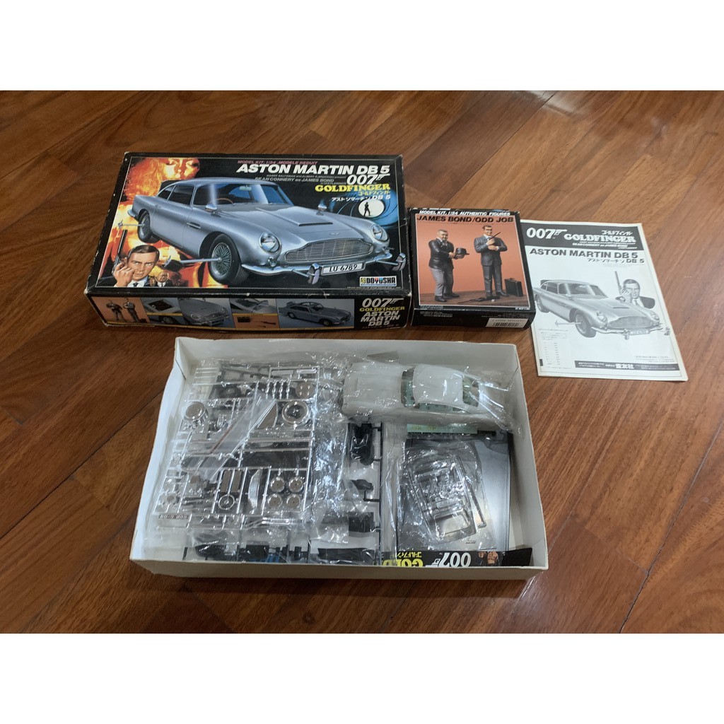 1/24 Aston Martin DB5, 007 โมเดลรถยนต์ และฟิกเกอร์ Jame Bond 007 Doyusha หายาก RARE! | Shopee ...