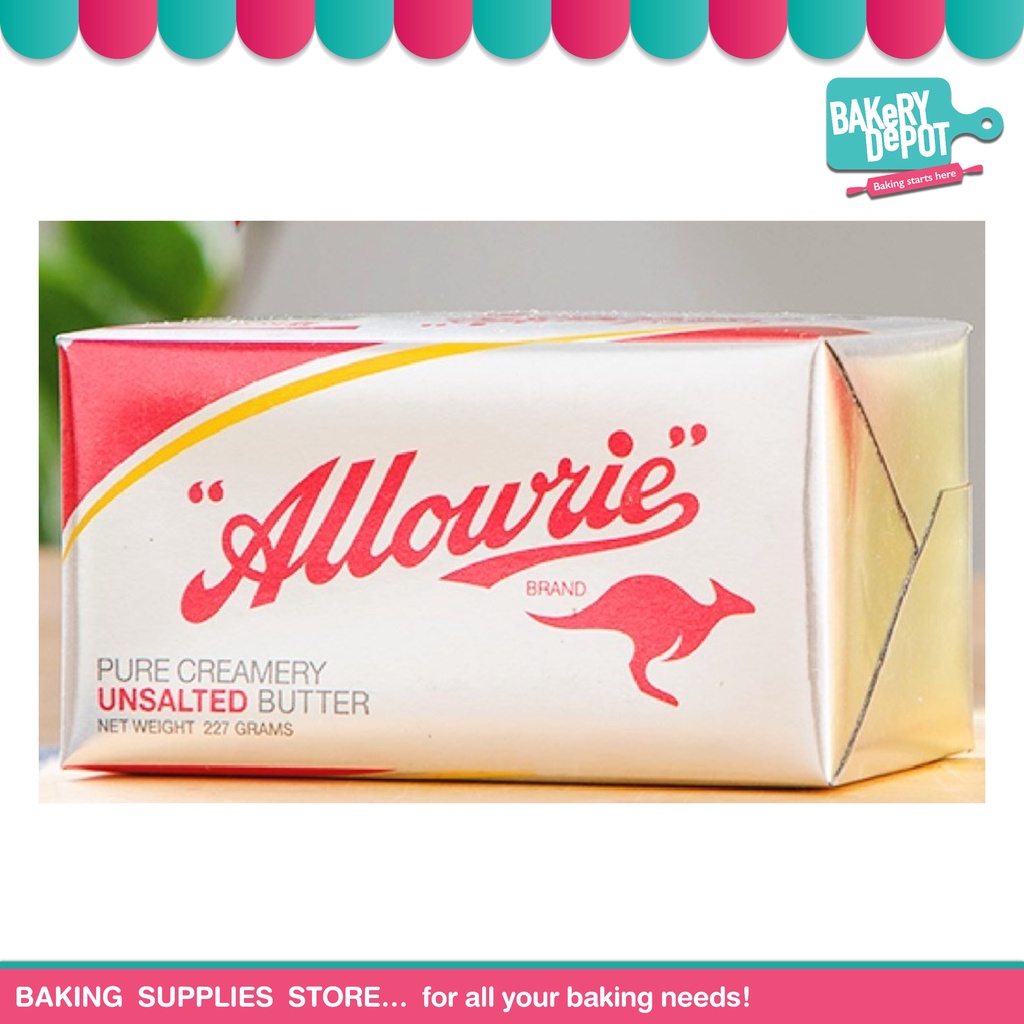 BAKERY DEPOT : ALLOWRIE PURE BUTTER เนยแท้ชนิดจืดและชนิดเค็ม ***จัดส่ง ...