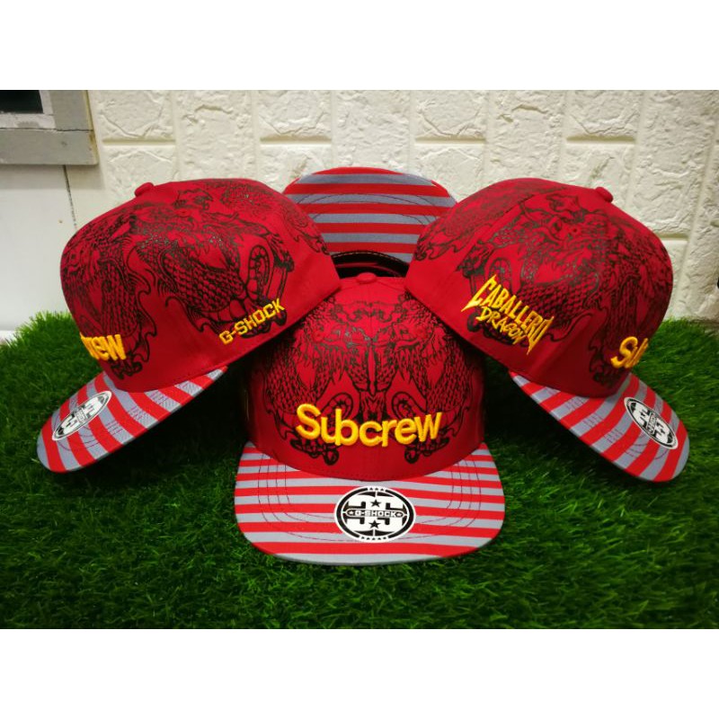 การออกแบบใหม่ Subcrew X Steve Caballero Dragon G-Shock Snapback Cap ...