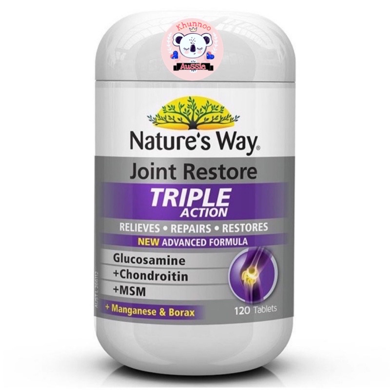 Nature's Way Joint Restore Triple Action 120 Tablets(สินค้า pre-order ...