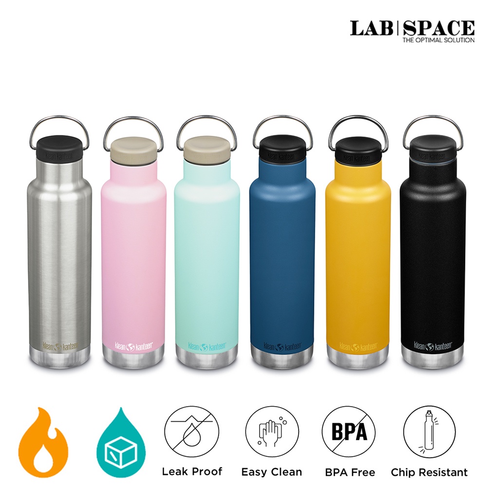 Klean Kanteen 20oz Classic Narrow Insulated with Loop Cap | Shopee Thailand