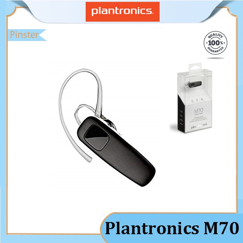 Plantronics M70 ชุดหูฟังบลูทูธ รองรับการแจ้งเตือนด้วยเสียง ฟังเพลง ...