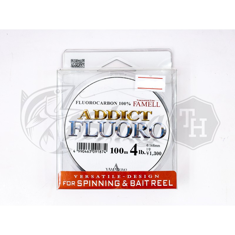 สาย FLUOROCARBON YAMATOYO ADDICT FLUORO 4lb ม้วน 100 เมตร | Shopee Thailand
