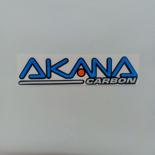 สติ๊กเกอร์ Akanaสีฟ้า (ใหญ่) | Shopee Thailand