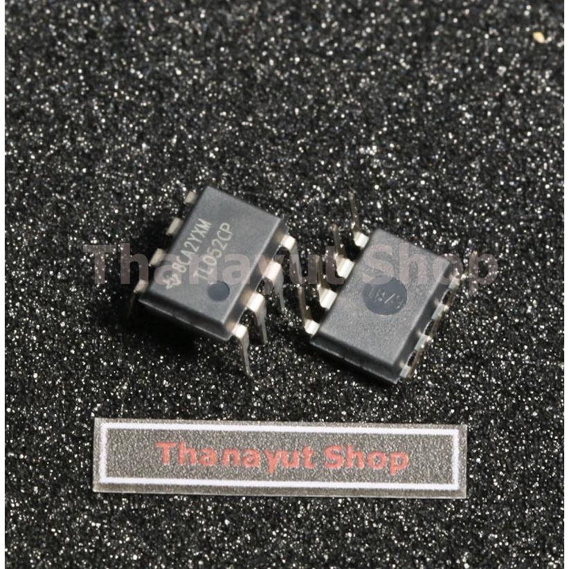 TL052CPแท้ Texas Instruments 8-Pin PDIP(100%Genuine Made in Mexico)Dual ENHANCED-JFET OP Amp THD ...