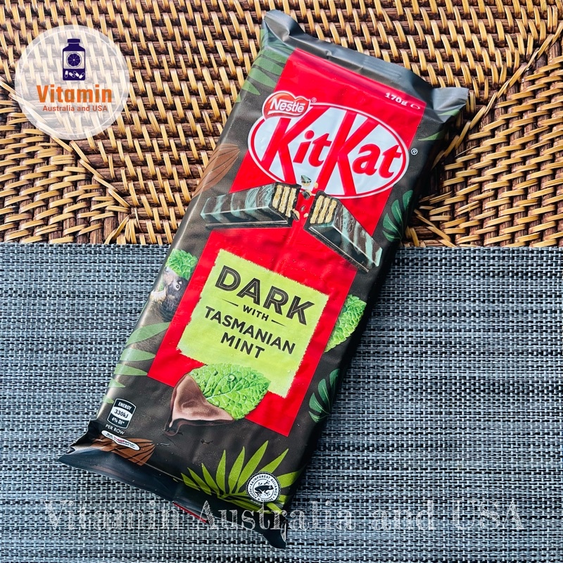 KitKat Dark Chocolate คิทแคท ดาร์คช็อคโกแลต คิทแคท มิ้นท์ คิทแคทรสส้ม KitKat Bar ขนาด 170กรัม ...