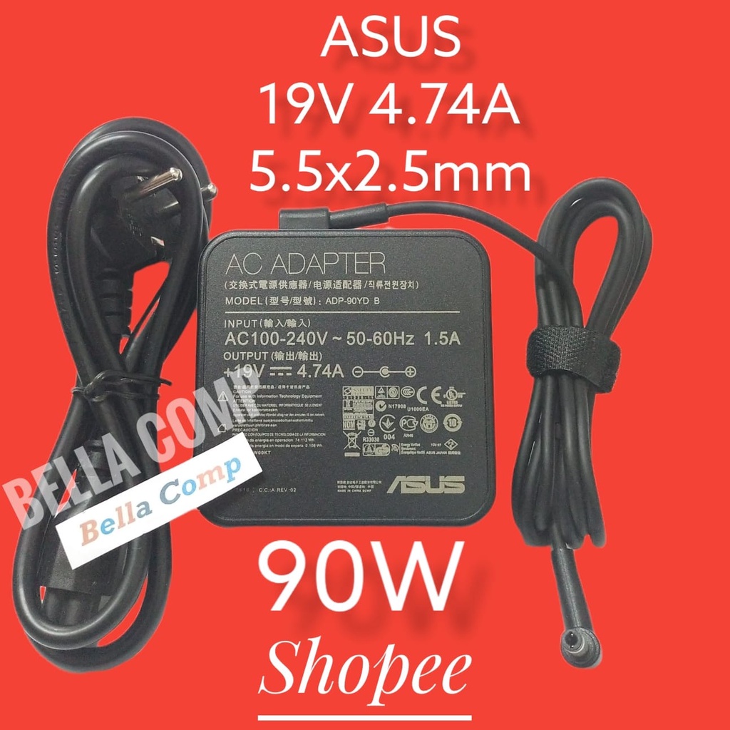 Asus ADP-90YD B PA-1900-30 19V 4.74A 90W 5.5X2.5MM แล็ปท็อปอะแดปเตอร์ ...