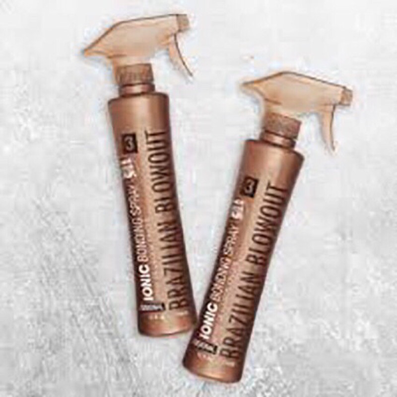 Brazilian Blowout Ionic Bonding Spray 100/350 ml สเปรย์เพื่อล็อคการทำท ...