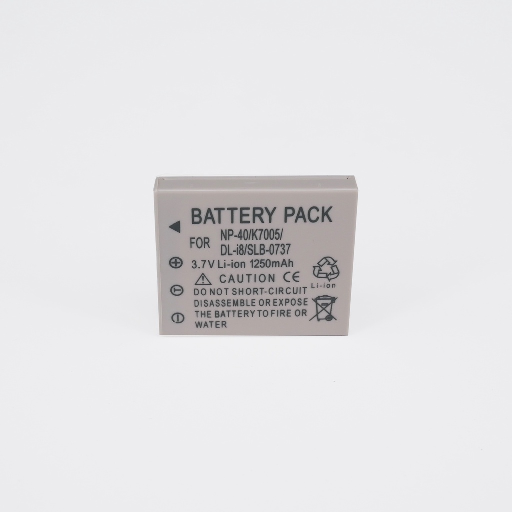 แบตเตอรี่กล้องฟูจิ รหัส NP-40 FNP-40/ Kodak Kod KLIC-7005 /DL-I8 ...