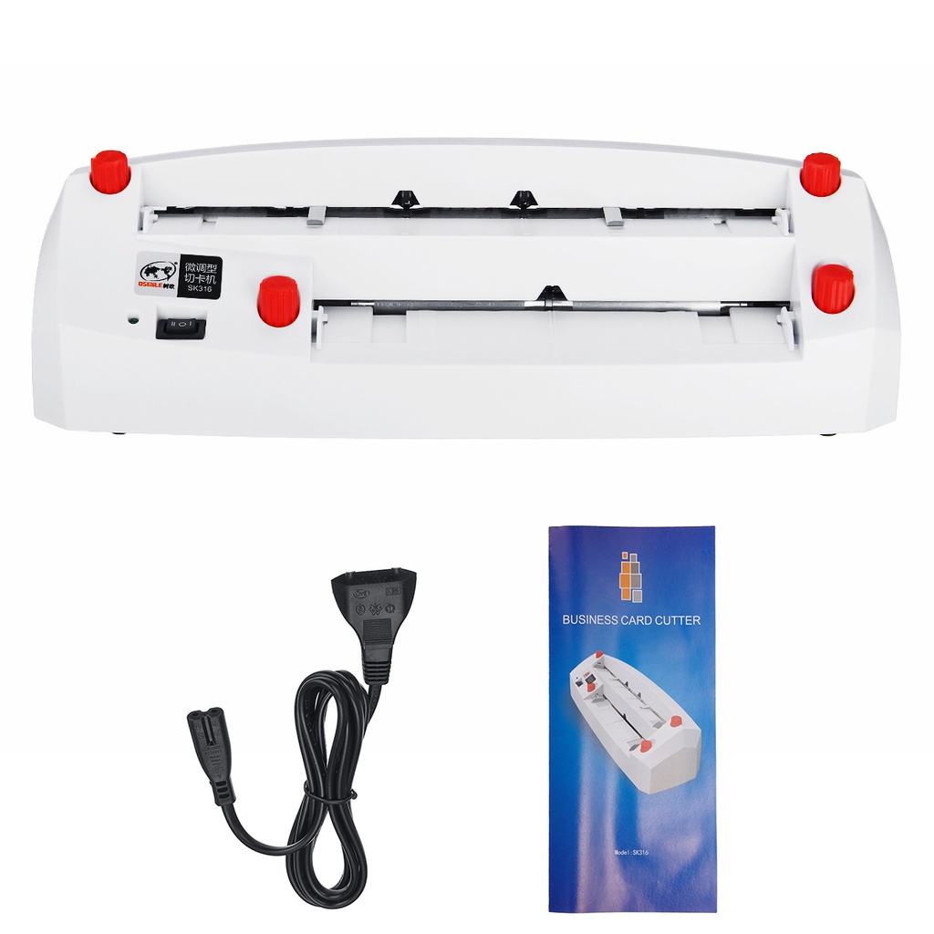 เครื่องตัดนามบัตรอัตโนมัติ SK316 20W | Shopee Thailand