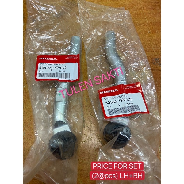 หัวคันชักนอก HONDA CITY 09-2013 JAZZ GE (2009-2013) / BRV / FREED TIE ...