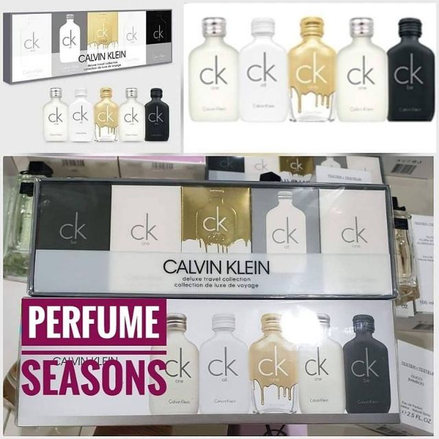 CALVIN KLEIN CK Miniatures Coffret Set 4กลิ่น 5ชิ้น (10ml*5) | Shopee ...
