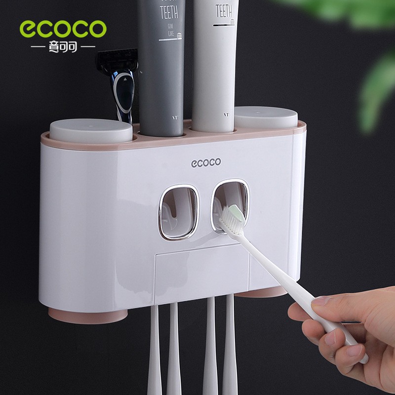 ที่บีบหลอดยาสีฟันสองช่องอัตโนมัติecoco จัดส่งภายใน 48 ชม. | Shopee Thailand