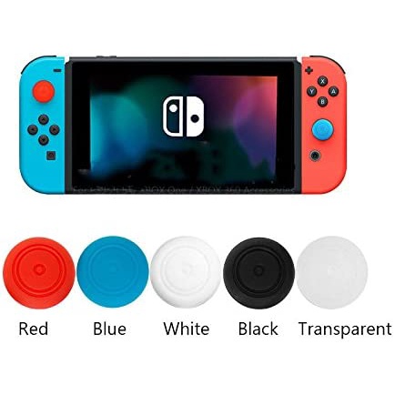 ฝาครอบปุ่มกดจอยสติ๊ก แบบซิลิโคน สําหรับ Nintendo Switch NS Joy-Con จํานวน 4 ชิ้น | Shopee Thailand