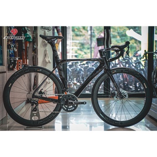 เสือหมอบ JAVA รุ่น FEROCE 3 J AIR Disc 2022 ล้อคาร์บอน ดิสเบรค | Shopee Thailand