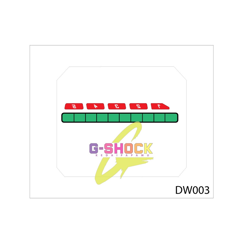 Marking LINE สติกเกอร ์ LCD MATA 3 หน ้ าจอ G SHOCK ซ ่ อมเก ่ าหรือวิน ...