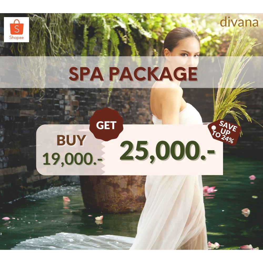 Divana Spa Package buy 19000 Get Value 25000 บาท ใช้บริการได้ทุกสาขา ...