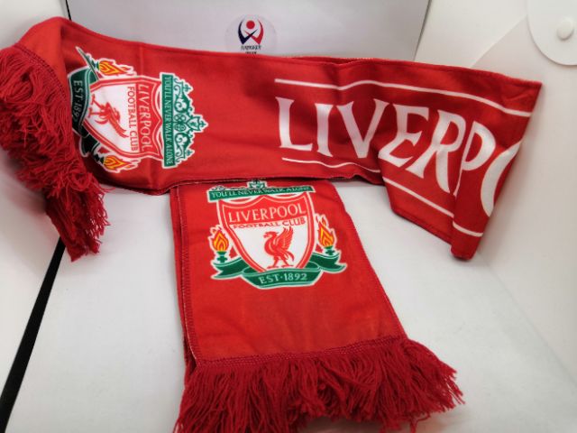 ผ้าฝ้าย ลาย LIVERPOOL maflar MAFLA LIVERPOOL KAIN | Shopee Thailand
