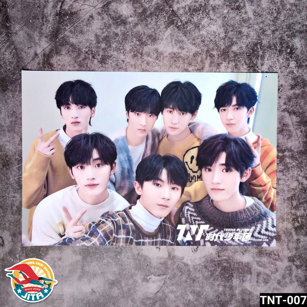 Poster A3 โปสเตอร์ TEENSINTIMES TNT ขนาด A3 (ใหญ่กว่า A4) 42x29 cm Liu Yaowen Yan | Shopee Thailand