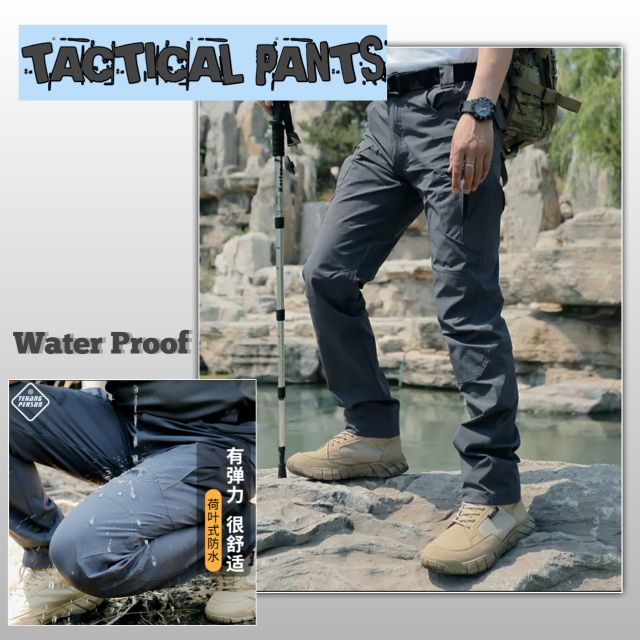 ix8 กางเกงยุทธวิธี TP รุ่นกันน้ำ กางเกงtactical TacticalPants กางเกงคาร์โก้ | Shopee Thailand