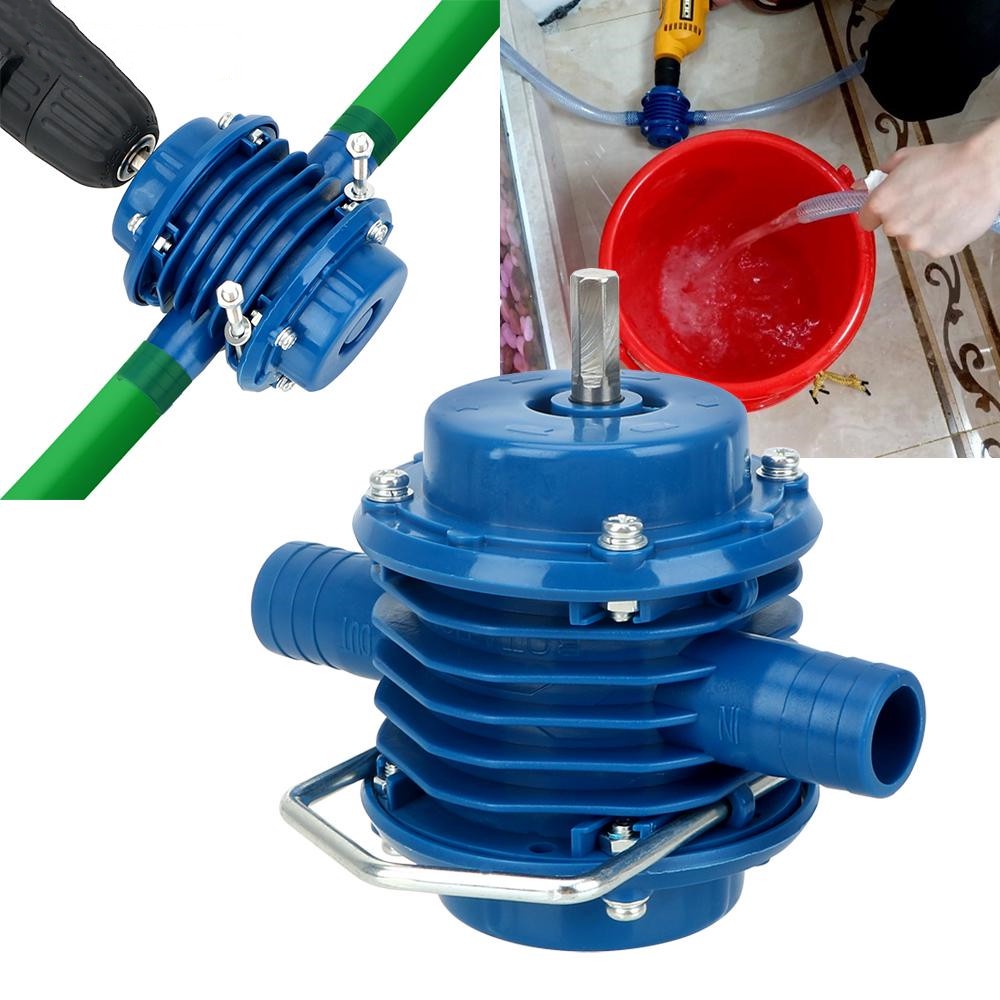Self-Priming Pump Micro Hand Electric Drill Motor Water Pump Heavy Duty ...
