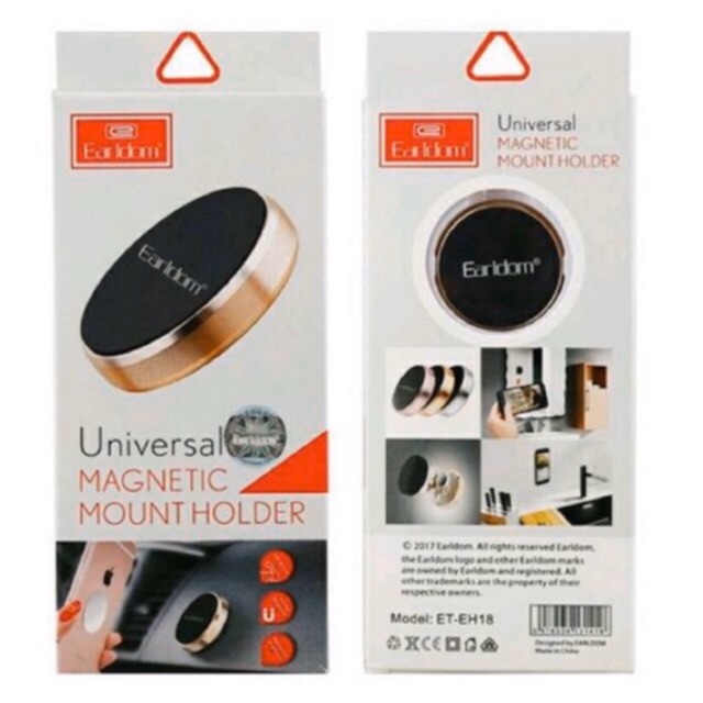 Earldomรุ่นET-EH18 แม่เหล็กไฟฟ้าMulti-Colorสำหรับโทรศัพท์ทุกรุ่น. สีทอง | Shopee Thailand