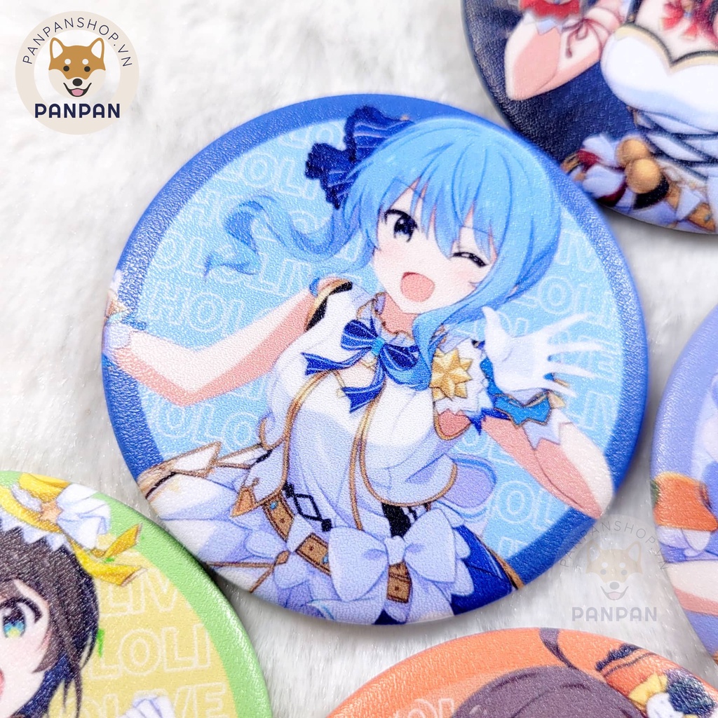 Hololive VTuber Houshou Marine Badge, Uruha Rushia, Hoshimachi Suisei ...