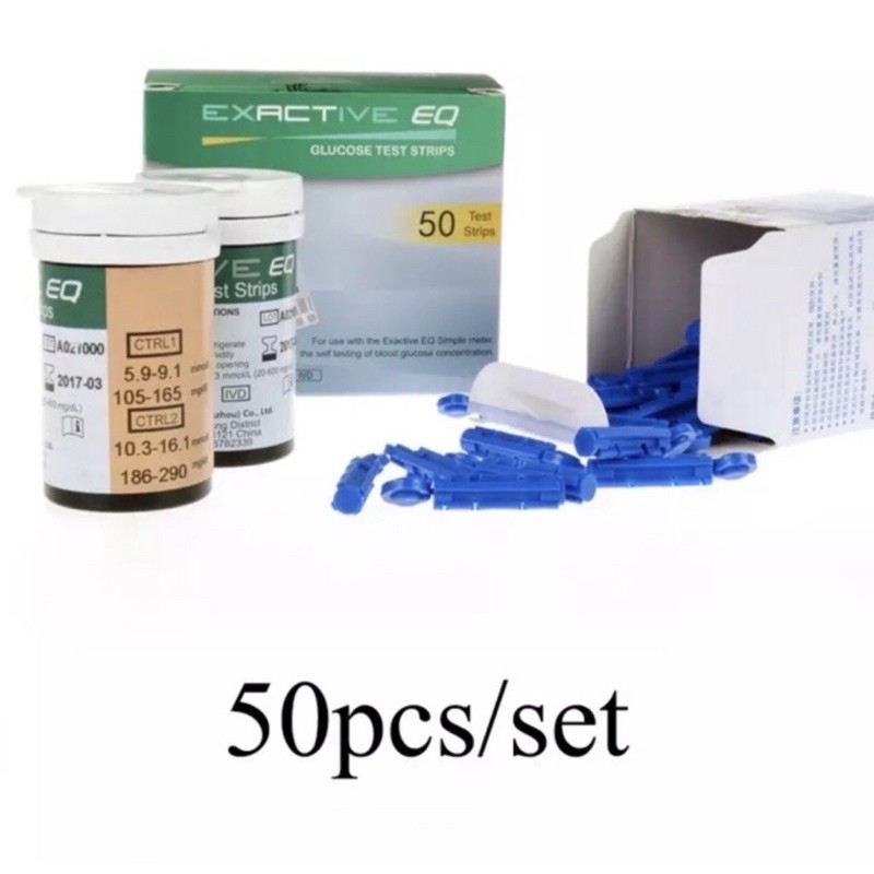 🔥 แผ่นตรวจน้ำตาล สำหรับ Exactive EQ Microtech Medical | Shopee Thailand
