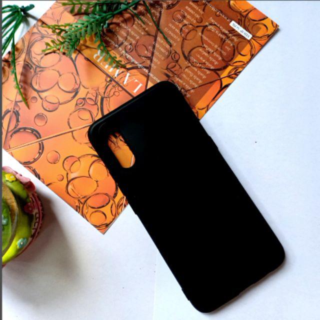 เคสซิลิโคน สีพื้นดำทึบ งานนิ่ม สำหรับรุ่น Oppo A59, Vivo S1 Red mi3pro ...