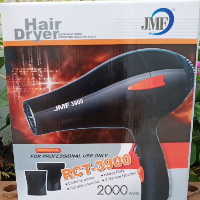 ไดร์เป่าผม JMF รุ่น RCT-3900 กำลังไฟฟ้า 2000Wวัตต์ | Shopee Thailand