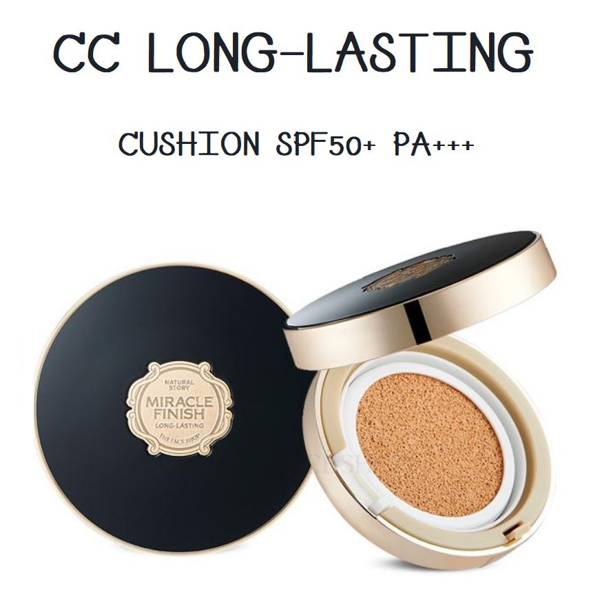 The Face Shop CC LONG-LASTING CUSHION SPF50+ PA+++ เหมาะทุกสภาพผิว ติด ...