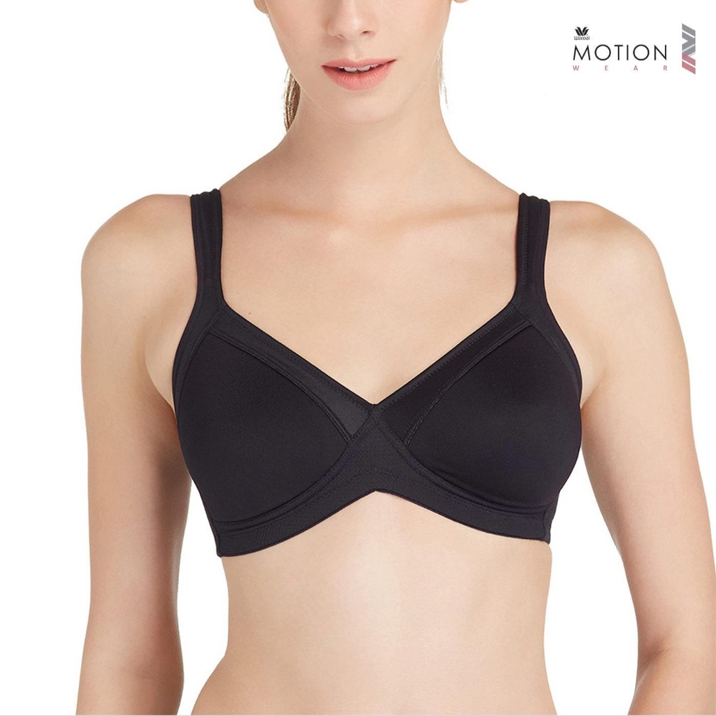Wacoal Motion wear Crossfit support Sport bra WR1483 (A85-E95)บราสำหรับออกกำลังกาย สาวรอบอกเกิน ...