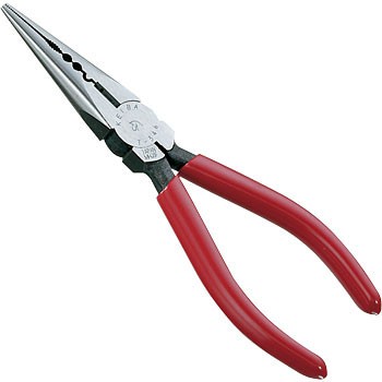 KEIBA คีมปากแหลม 6" รุ่น T-346S ย้ำหัวสาย ไคบา คีมญี่ปุ่นแท้100% | Shopee Thailand