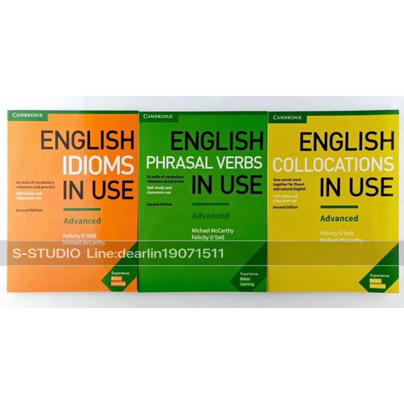 English Collocations in Use Advanced English Phrasal Verbs in Use ...