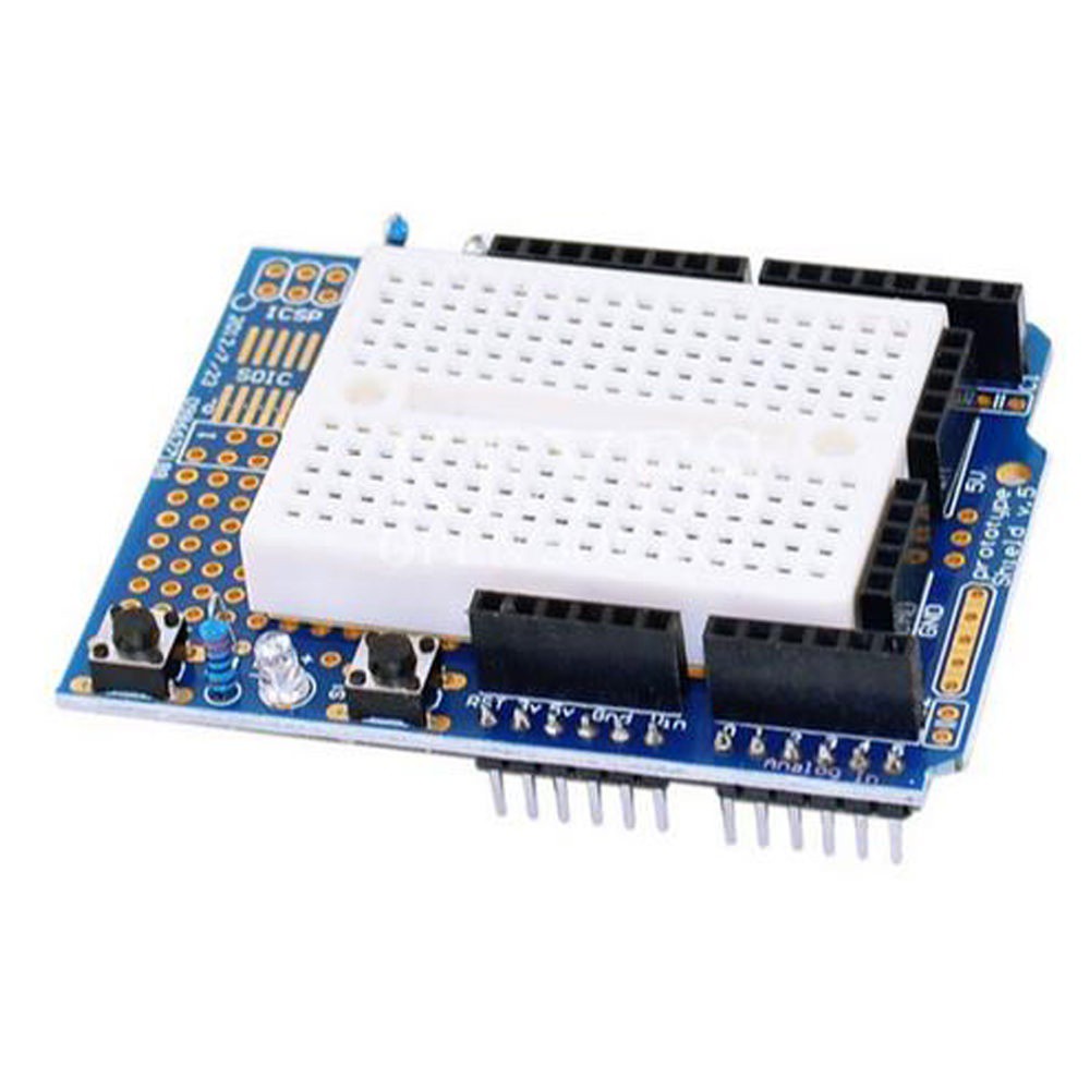 บอร์ด ทดลอง Arduino UNO Proto Shield prototype expansion board with ...