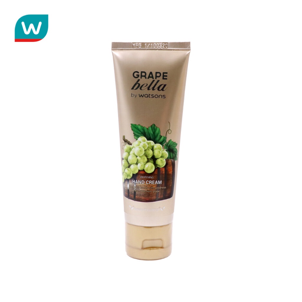 Grape Bella by Watsons เกรพ เบลล่า บาย วัตสัน ไวท์เทนนิ่ง แฮนด์ ครีม 60มล. | Shopee Thailand