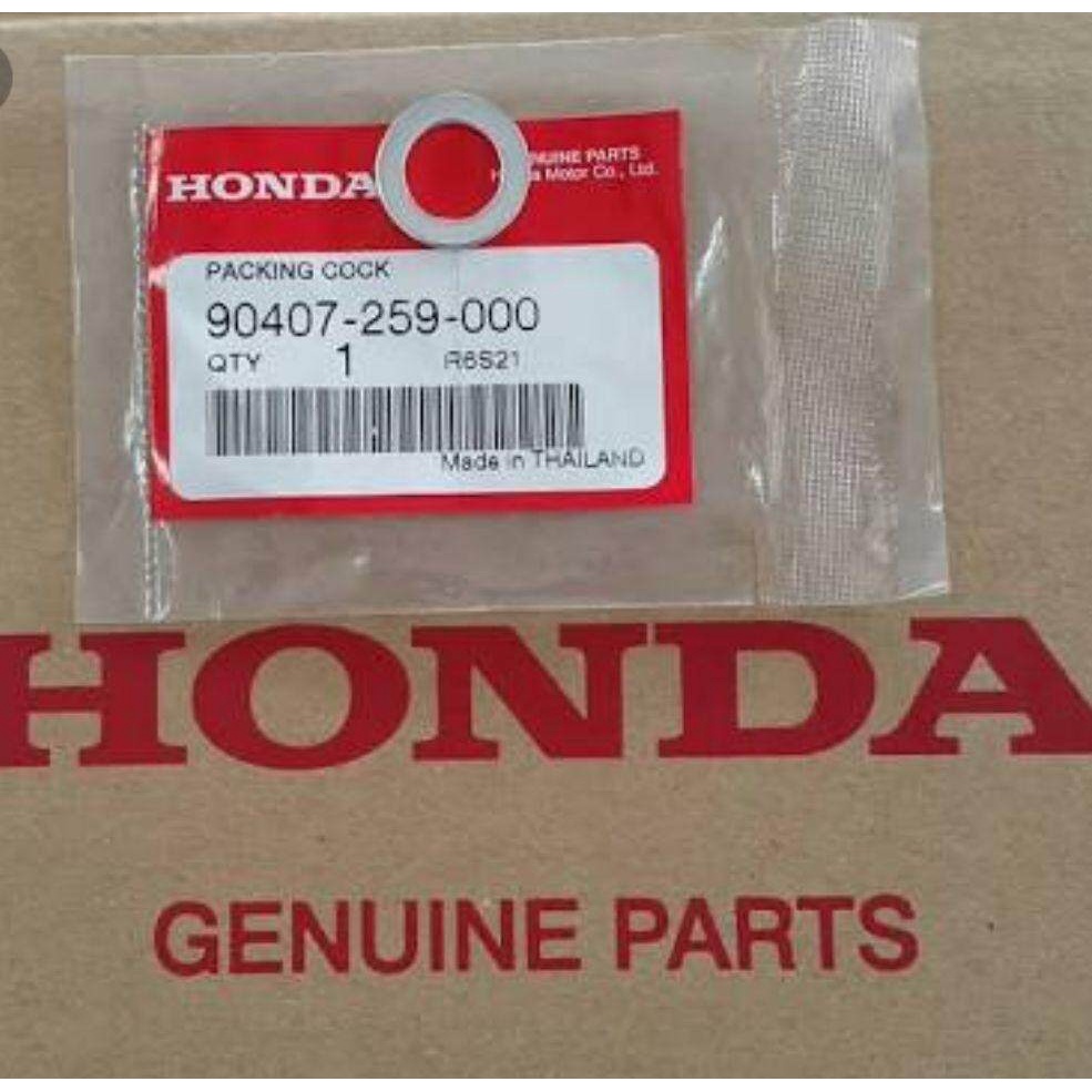 90407-259-000แหวนรองน็อตถ่ายน้ำมันเครื่องแท้ฮอนด้า1ตัว 12MM | Shopee ...
