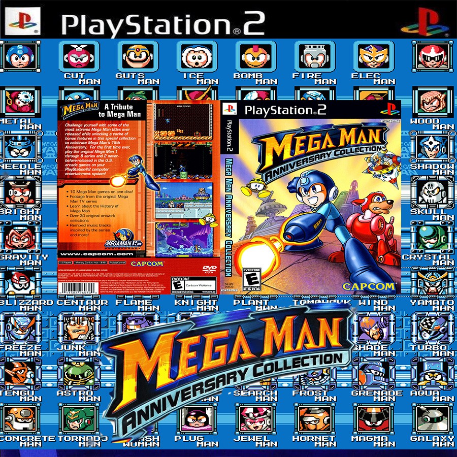 แผ่นเกมส์ PS2 (ส่งไว) Mega Man Anniversary Collection | Shopee Thailand