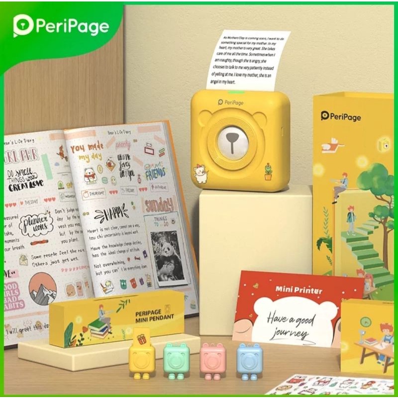 ลดราคา Box Set Peripage รุ่นA6 สีเหลือง เครื่องปริ้นไร้หมึก | Shopee ...