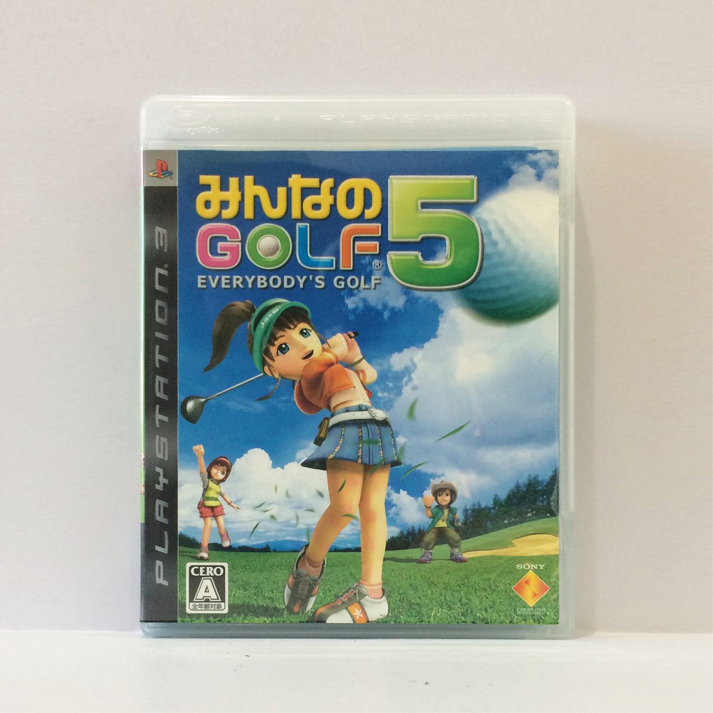แผ่นเกม Everybody.s Golf 5 เครื่อง PlayStation 3 (PS3) | Shopee Thailand