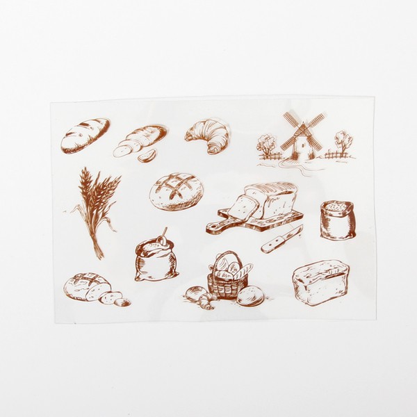 Bread clear stamp ตัวปั๊มใส/ตรายางใส | Shopee Thailand
