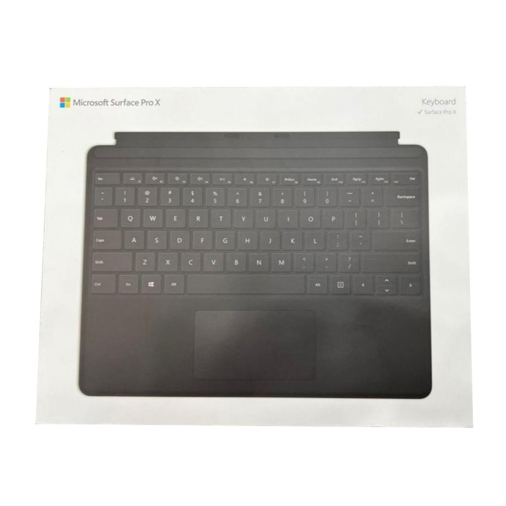 Microsoft Surface Pro X Keyboard (US Layout, Black) for Surface Pro X ...