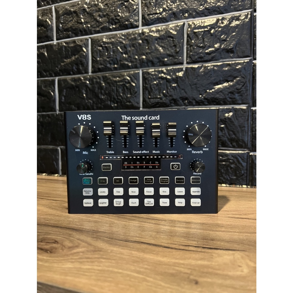 V8s Audio V8S Stereo ซาว์นการ์ดแปลงสัญญาณเสียง DJ | Shopee Thailand